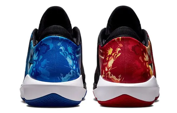 CONVERSE Chuck Taylor All Star Bb Jet "worlds Collide" Athletic Sneakers - Black/red/blue