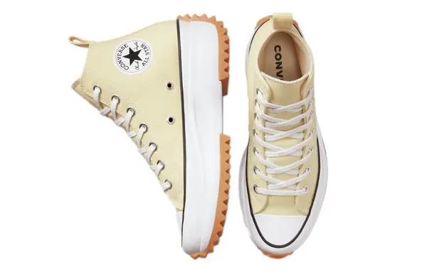 CONVERSE Run Star Hike High Top Sneakers - Light Yellow/white