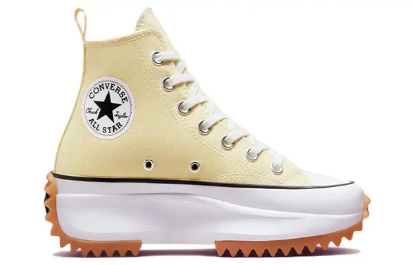 CONVERSE Run Star Hike High Top Sneakers - Light Yellow/white