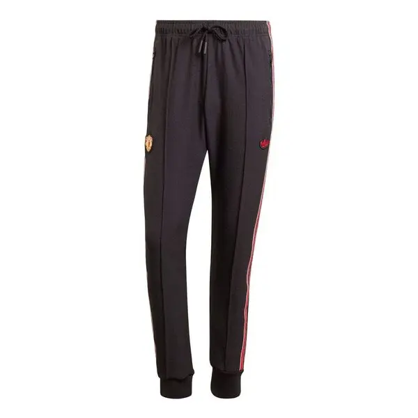 Adidas Manchester United Icons Track Pants - Black/red