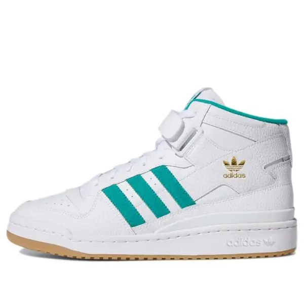Adidas Forum Mid Sneakers - White/blue
