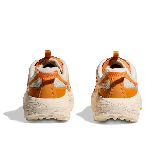Hoka One One Mafate Three 2 Athletic Sneakers - Sun Coral/alabaster