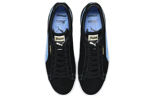 PUMA Suede Vintage Made In Japan X Kawasaki Frontale X Atmos 26th Anniversary Sneakers - Black