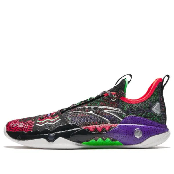 ANTA Shock Wave 5 Pro "black History Month" Sneakers - Black/multi-color