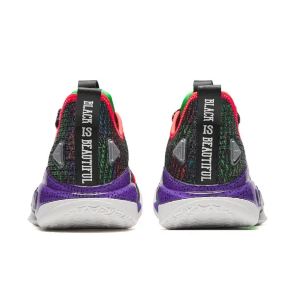 ANTA Shock Wave 5 Pro "black History Month" Sneakers - Black/multi-color