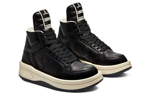 CONVERSE Rick Owens X Turbowpn Mid High Top Sneakers