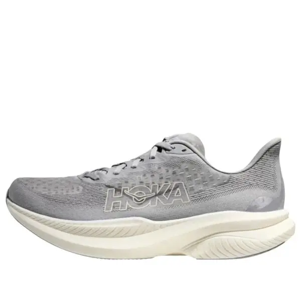 Hoka One One Mach 6 Stardust Alabaster Sneakers