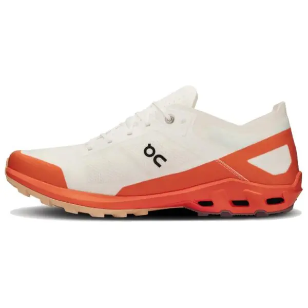 On Cloudventure Peak 3 Athletic Sneakers - White/orange