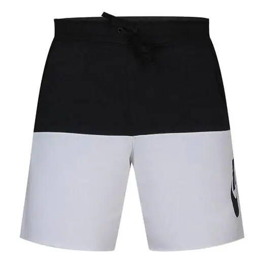 Nike Alumni Colorblock Shorts - Blackwhite