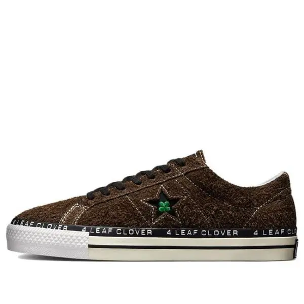 CONVERSE One Star Pro Low X Patta "4 Leaf Clover" Sneakers - Brown