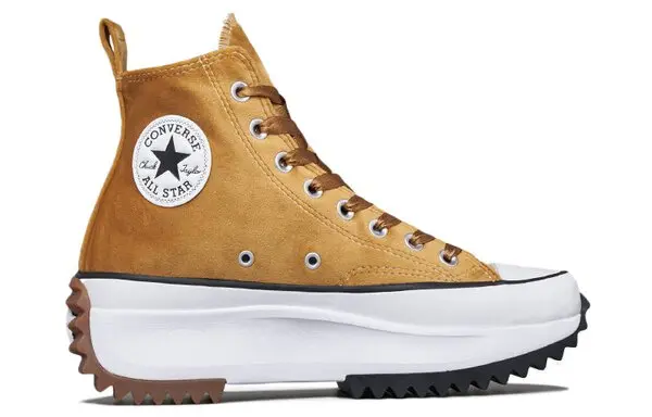 CONVERSE Run Star Hike Canvas High-top Sneakers - Yellow