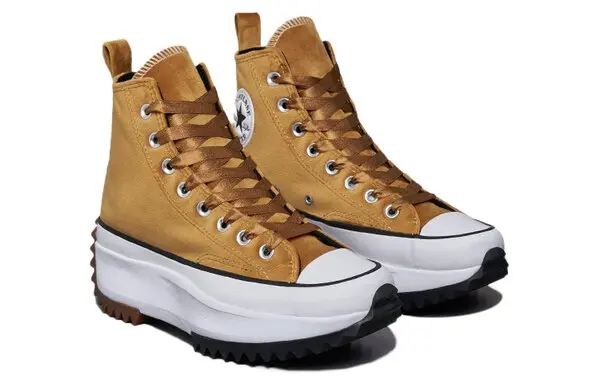 CONVERSE Run Star Hike Canvas High-top Sneakers - Yellow