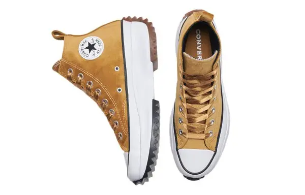 CONVERSE Run Star Hike Canvas High-top Sneakers - Yellow
