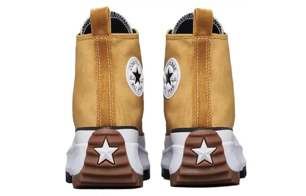 CONVERSE Run Star Hike Canvas High-top Sneakers - Yellow