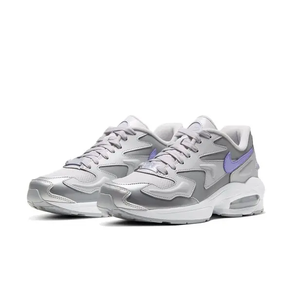Nike Max 2 Light Se Sneakers - Silver/white