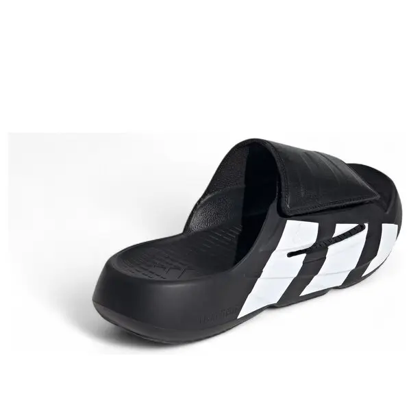 Adidas Lightblaze Slides - Core Black/cloud White/cloud White