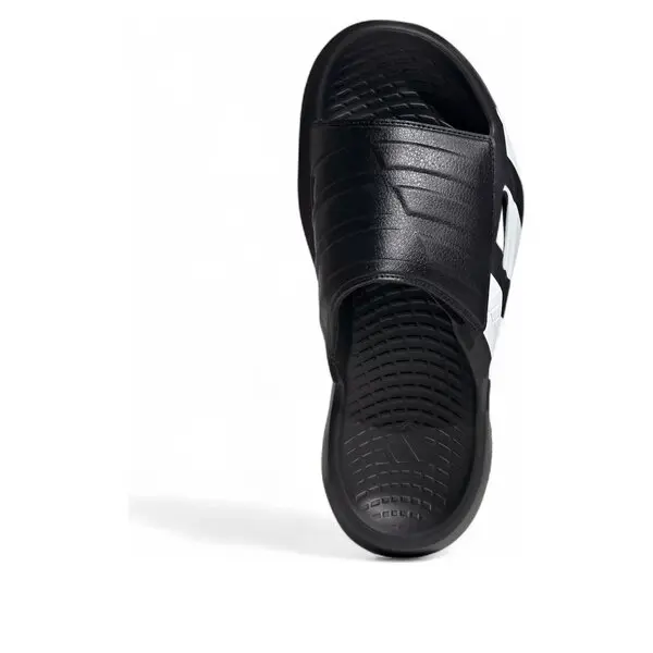 Adidas Lightblaze Slides - Core Black/cloud White/cloud White