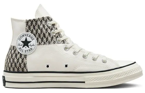 CONVERSE Chuck 70 High 'herringbone Patchwork' Sneakers