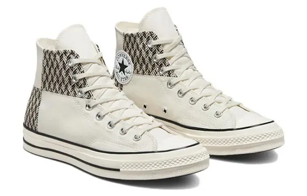 CONVERSE Chuck 70 High Top "herringbone Patchwork - White
