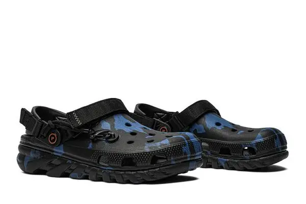 CROCS Post Malone X Duet Max Clog 'blue Camo - Black
