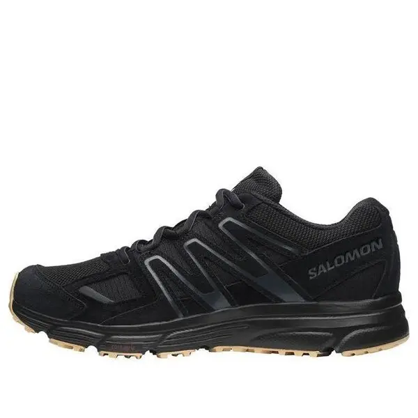 SALOMON X-mission Suede Sneakers - Black