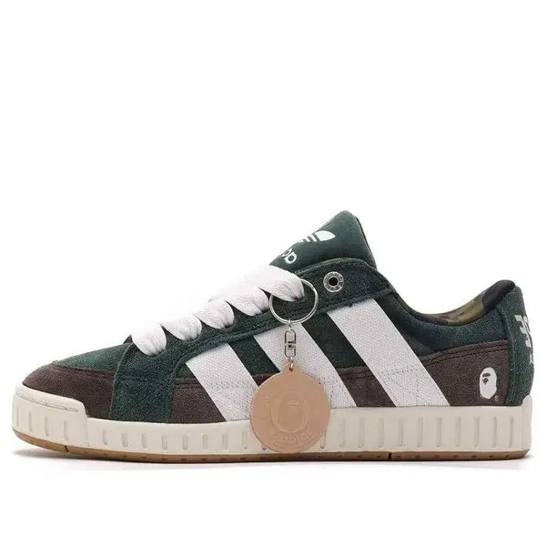 Adidas X A Bathing Ape Lwst "shadow Green" Sneakers - Shadow Green/cloud White/core Black