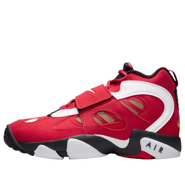 Nike Diamond Turf Ii Athletic Sneakers - Fire Red/white/black