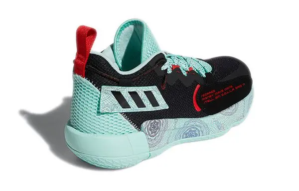 Adidas Dame Extply Gca Sneakers - Black/green
