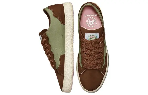 CONVERSE Golf Le Fleur X Glf 2.0 "oil Green Bison" Sneakers - Green/brown