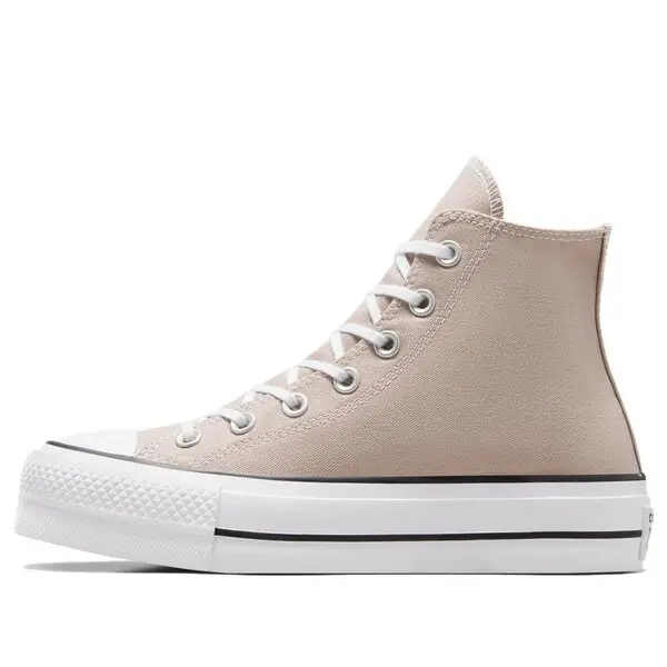 CONVERSE Chuck Taylor All Star Lift Platform High Top Sneakers - Beige/white