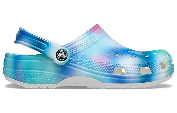 CROCS Colorful Beach Multi-color Sandals - White