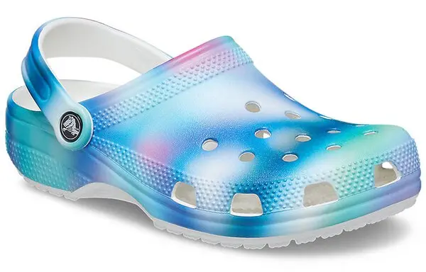 CROCS Colorful Beach Multi-color Sandals - White
