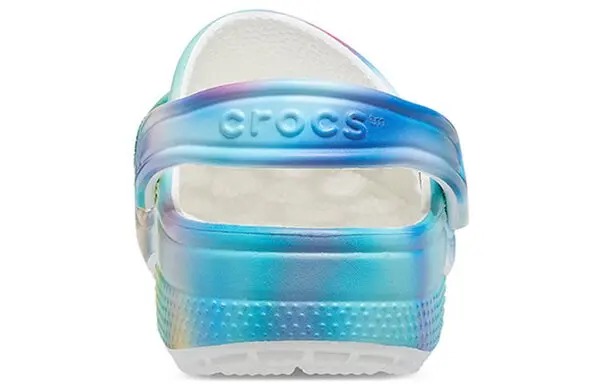 CROCS Colorful Beach Multi-color Sandals - White