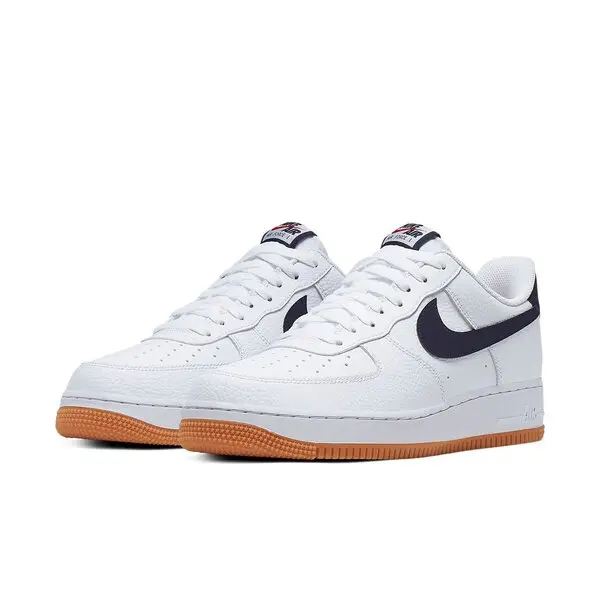 Nike Force 1 Low "obsidian Gum" Sneakers - White