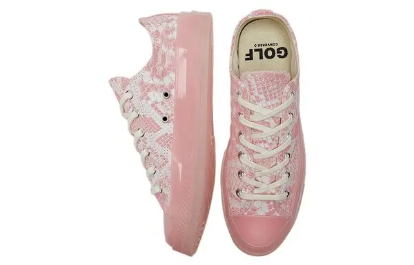 CONVERSE Golf Wang X Chuck 70 Low Python - Pink