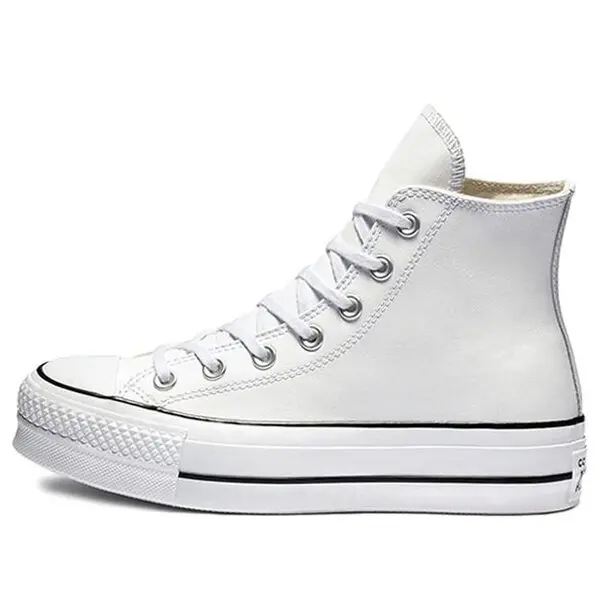 CONVERSE Chuck Taylor All Star Lift High Top Platform Sneakers - White/black