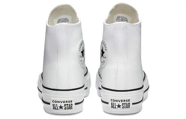CONVERSE Chuck Taylor All Star Lift High Top Platform Sneakers - White/black