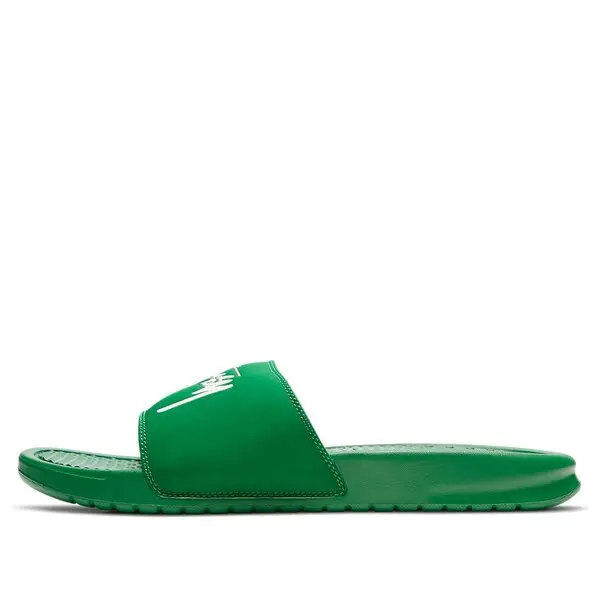 Nike X Stussy Benassi Slides - Green