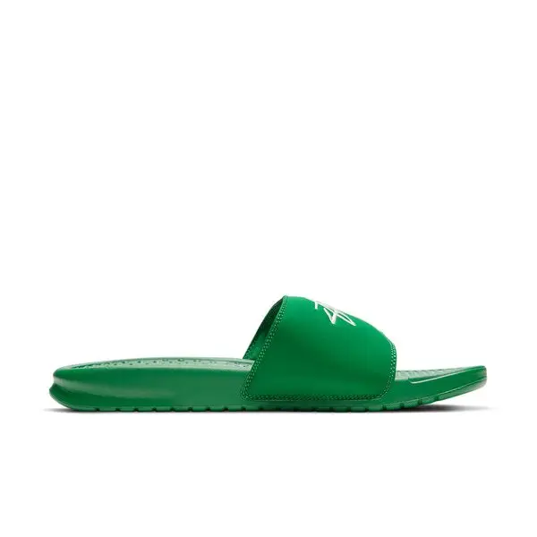 Nike X Stussy Benassi Slides - Green