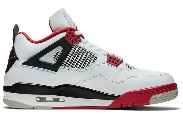 JORDAN Retro Og "fire Red" 2020 - White/black/tech Grey