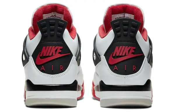 JORDAN Retro Og "fire Red" 2020 - White/black/tech Grey