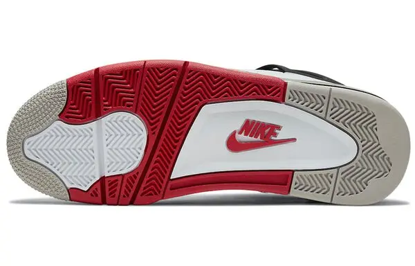 JORDAN Retro Og "fire Red" 2020 - White/black/tech Grey