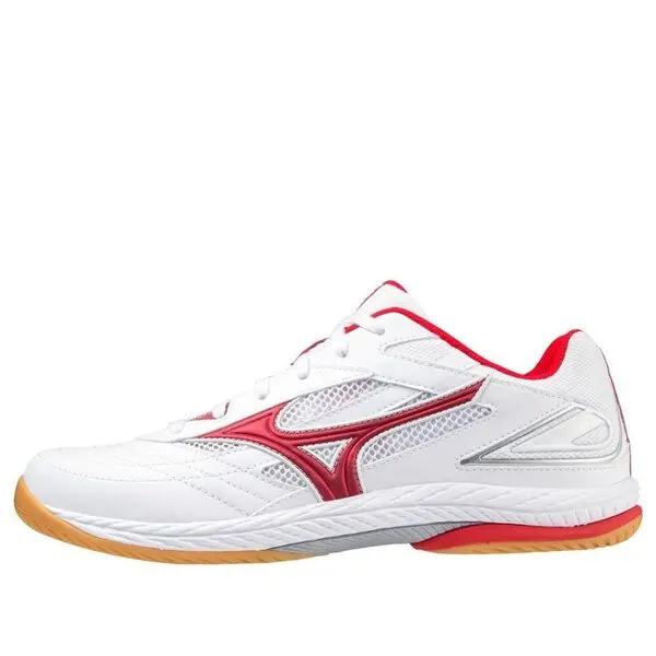 Mizuno Wave Drive Sneakers - White/red