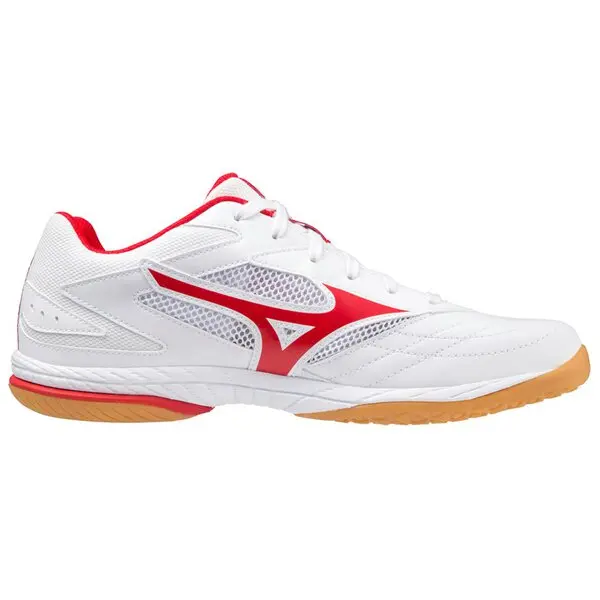 Mizuno Wave Drive Sneakers - White/red