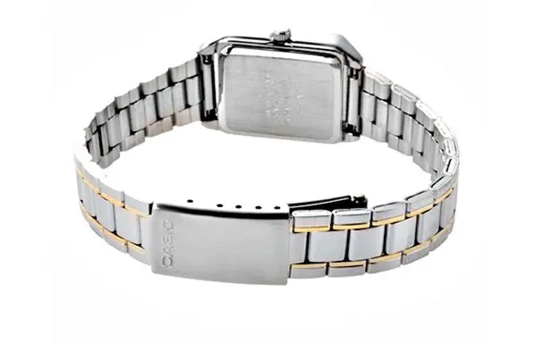 Casio Two Tone Analog Quartz Watch - Gold