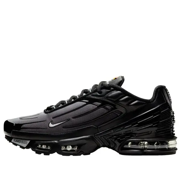 Nike Max Plus 3 Og "wolf Grey" Sneakers - Black