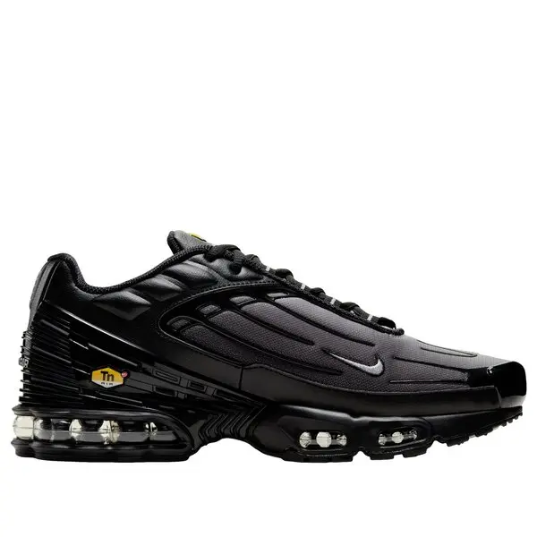 Nike Max Plus 3 Og "wolf Grey" Sneakers - Black