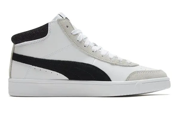 PUMA Court Legend Mid Sneakers - White/black