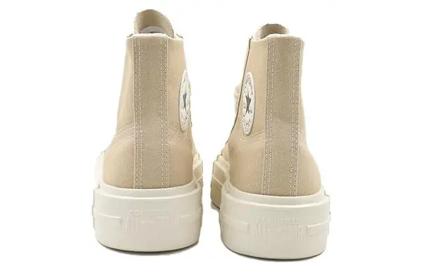 CONVERSE Chuck Taylor All Star Cruise High Top Platform Sneakers - Beige/white
