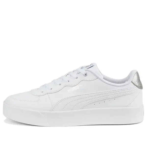 PUMA Skye Clean Distressed Sneakers - White